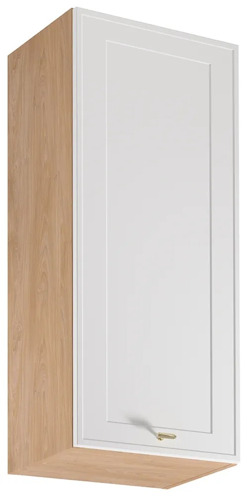 SORENTO pb | horní skříňka G45 policová | 45 cm | LEVÁ | puccini/bílá