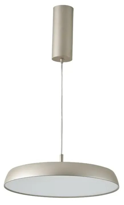 Minimalistický lustr Clara 15 champagne