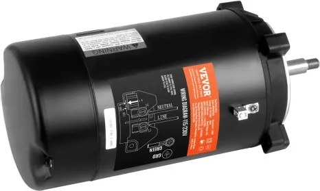 0,75 kW motor bazénového čerpadla 115/230 V 9,8/4,9 A 56J 3450RPM 90μF/250 V