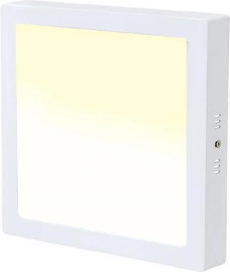 Ecolite LED-CSQ-25W/2700 Bílý přisazený LED panel 300x300mm 25W teplá bílá