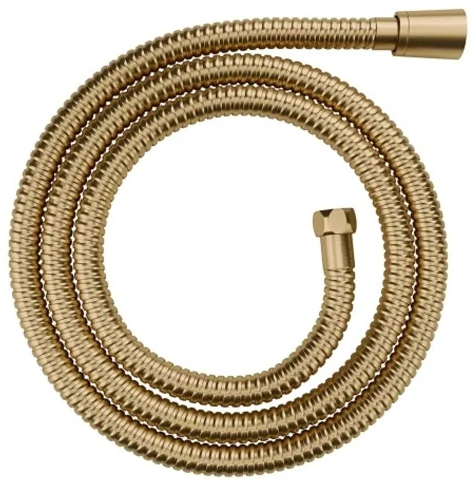 OMNIRES - Sprchová hadice, 150 cm, kartáčované zlato 029GLB