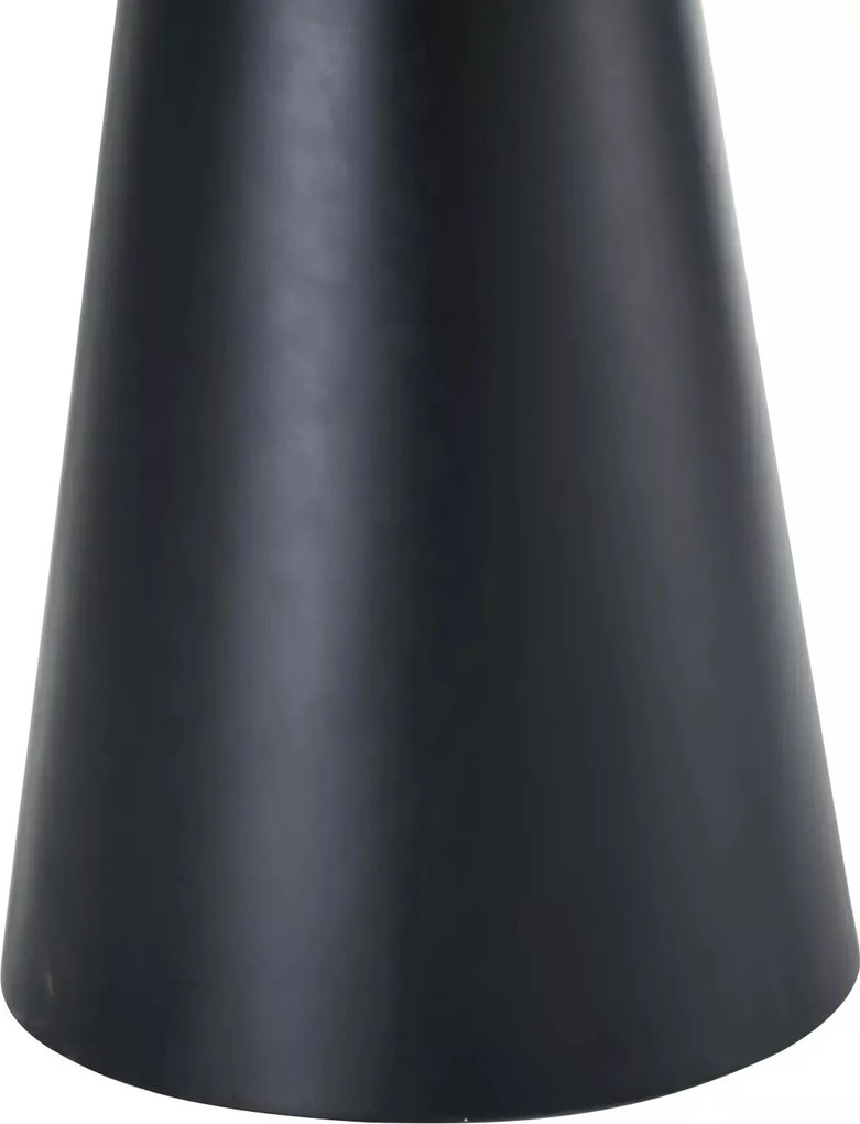 Kulatý jídelní stůl Angel 120 cm dub přírodní/černý