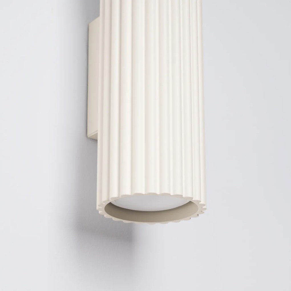 Sollux Lighting Nástěnné svítidlo KARBON 20 béžové