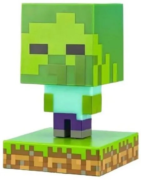 Figurka minecraft - zombie - svítící figurka
