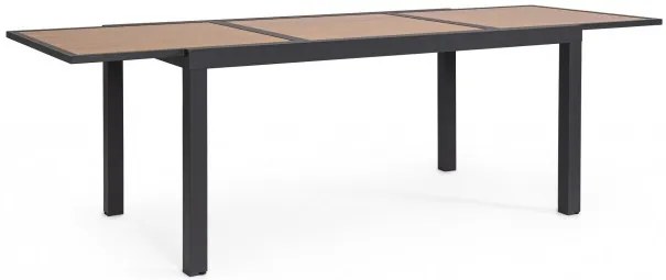 BIZZOTTO Zahradní stůl HILIJA antracit 160/240x90 cm