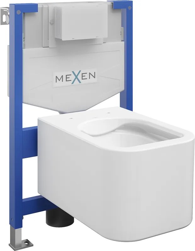 Mexen Fenix XS-F, podomítkový modul a závěsné WC Elis, bílá, 6803391XX00