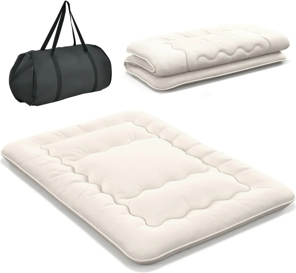 Costway Japonská futonová matrace Tatami Mat podlahová matrace