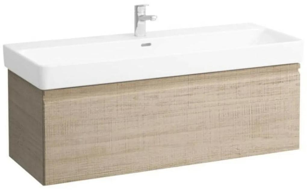 Koupelnová skříňka pod umyvadlo Laufen PRO S 116x39,5x45 cm dub  H4835610964791 | BIANO