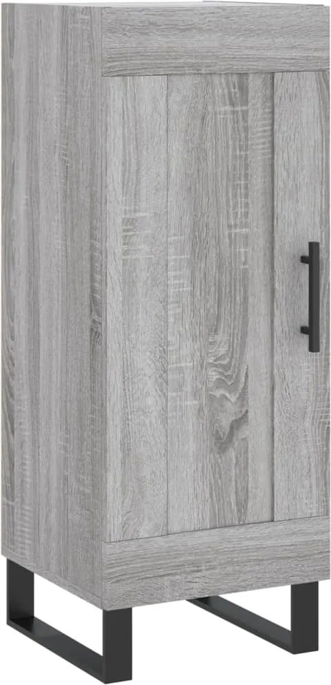 Skříň highboard šedá sonoma 34,5 x 34 x 180 cm kompozitní dřevo 3199135