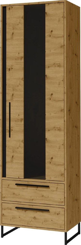 ADRK Furniture Vysoká vitrína ARIA SHC-ARI-60-A_B