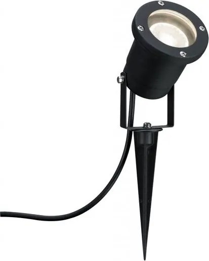 P 98896 AKCE - Outdoor LED svítidlo - zápich do země IP44 3,5W GU10 černá - PAULMANN