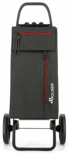 Rolser Nákupní taška na kolečkách Wallaby Tweed 2 Logic RSG, černá