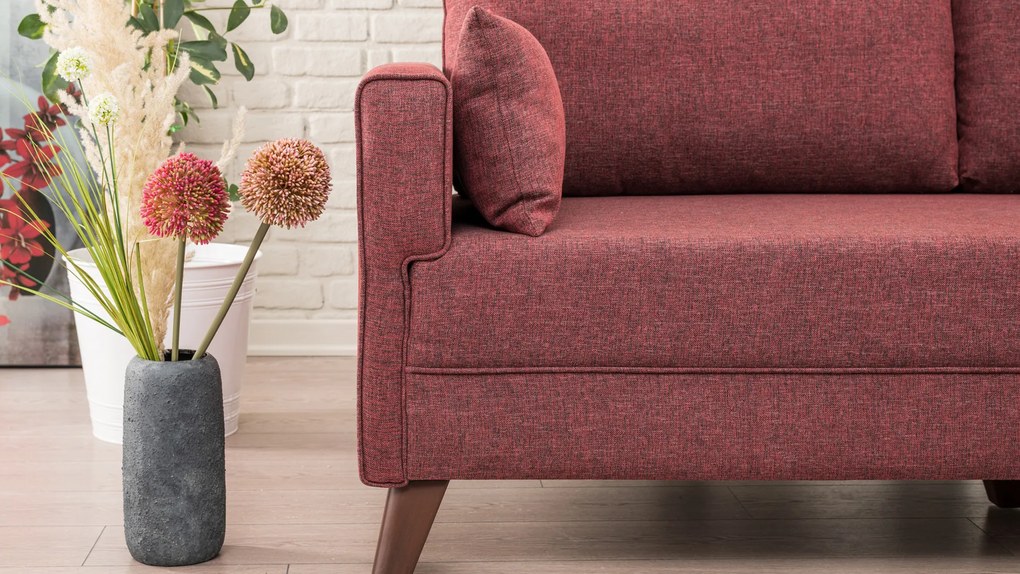 Atelier del Sofa 2-místná pohovka Bella Sofa For 2 Pr - Claret Red, Červená