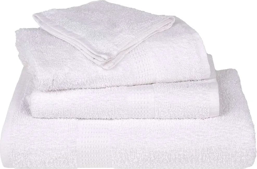 Ručníky pro hosty FROGN 50 ks bílé 30x50 cm 360 g/m² 136648
