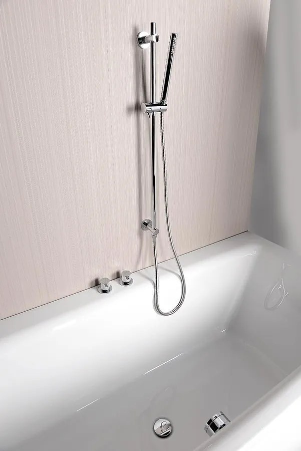 Sapho Sapho, GO dvouprvková termostatická baterie na okraj vany, chrom, TH100