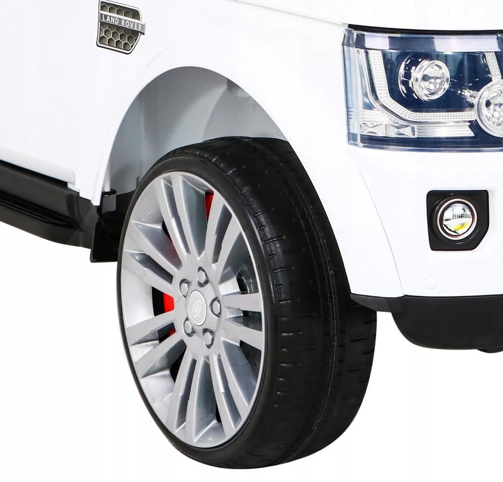 Dětské elektrické auto Land Rover Discovery Bílé