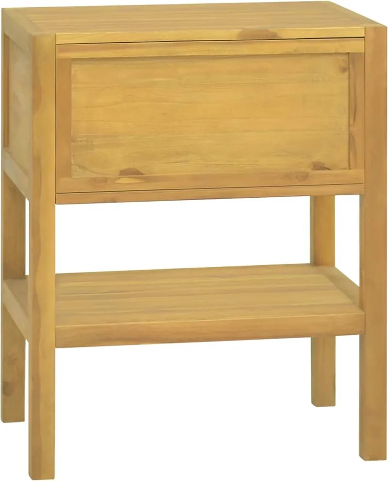 Koupelnová skříňka 60 x 40 x 75 cm masivní teakové dřevo 338249