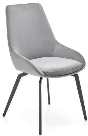 Halmar jídelní židle K479 barva: šedá