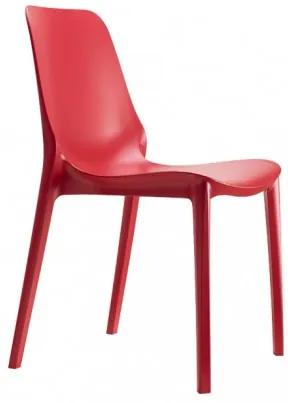 Scab Plastová židle GINEVRA Barva plastu Scab Holubičí šedo-hnědá 2334