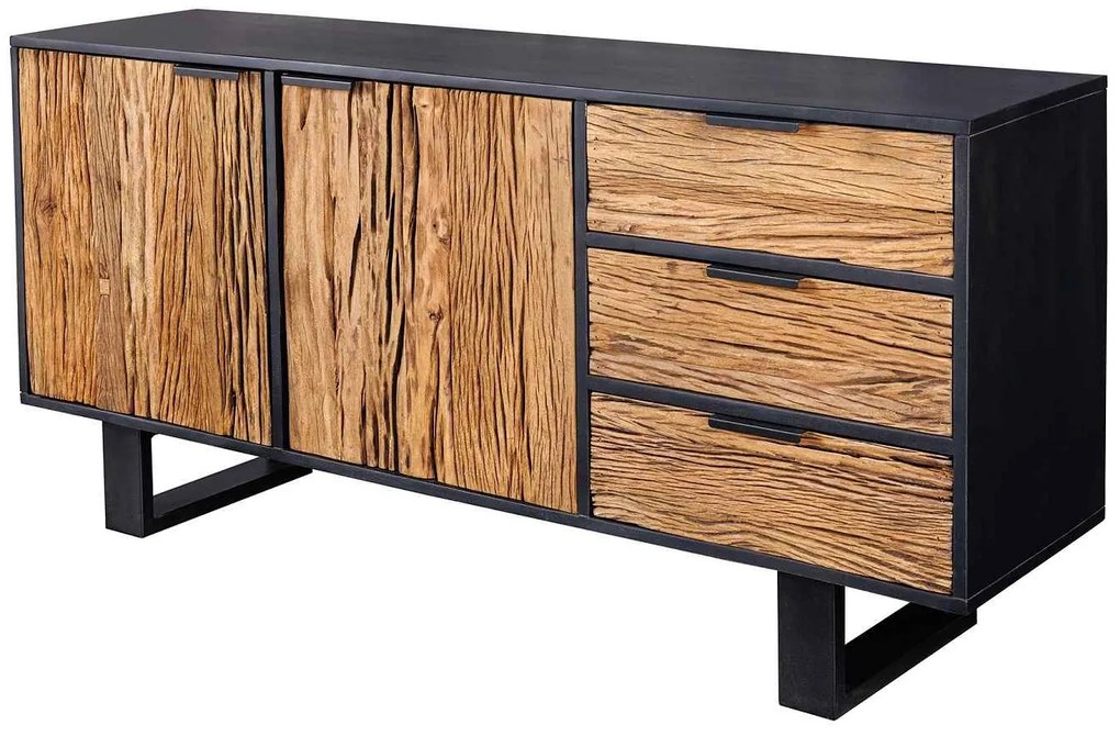 Designová komoda Shark 150 cm mango/teak