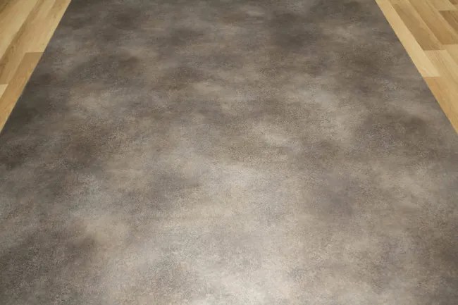 PVC podlaha Plaza Midas 793D Beton grafitová / měděná