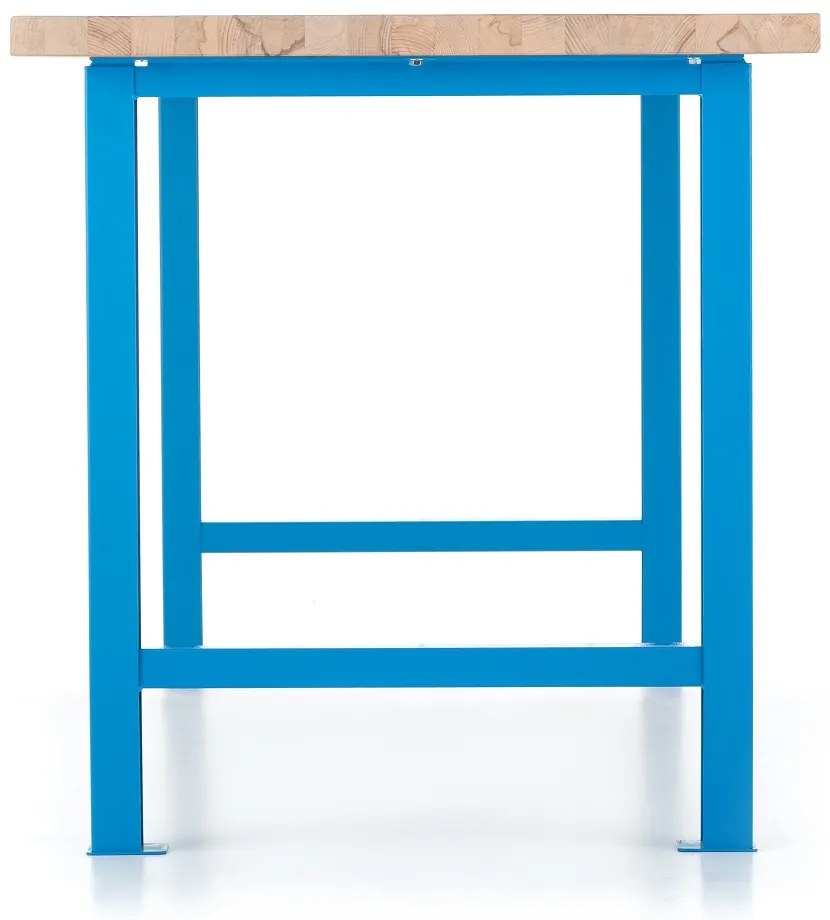 Dílenský stůl Basic, 150 x 80 cm, modrá - ral 5012