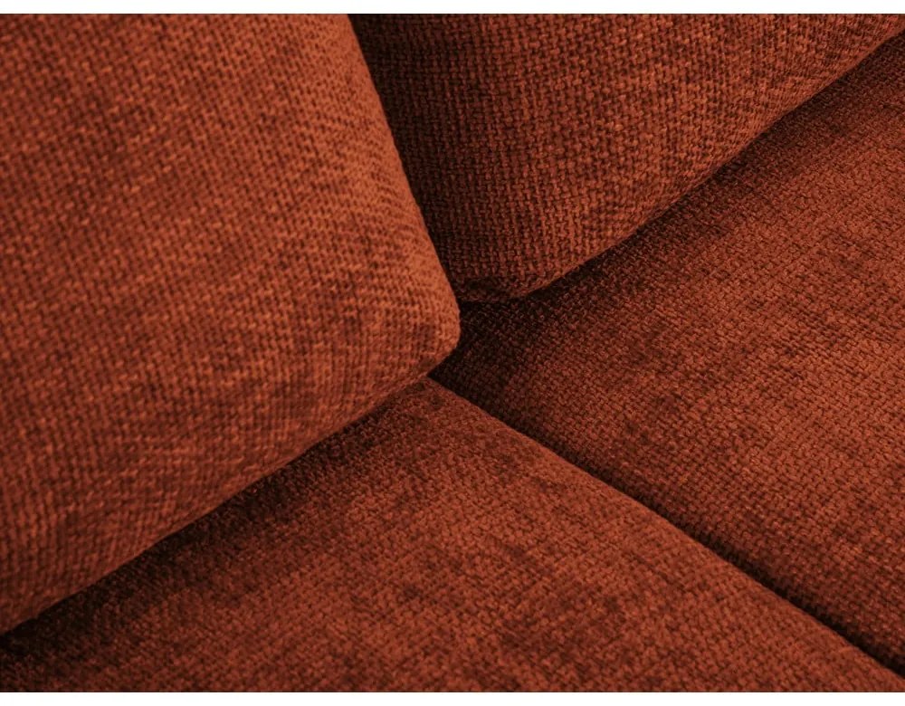 Oranžová pohovka 240 cm Matera – Cosmopolitan Design