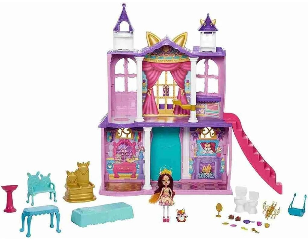 Enchantimals royal královský zámek herní set, mattel gyj17
