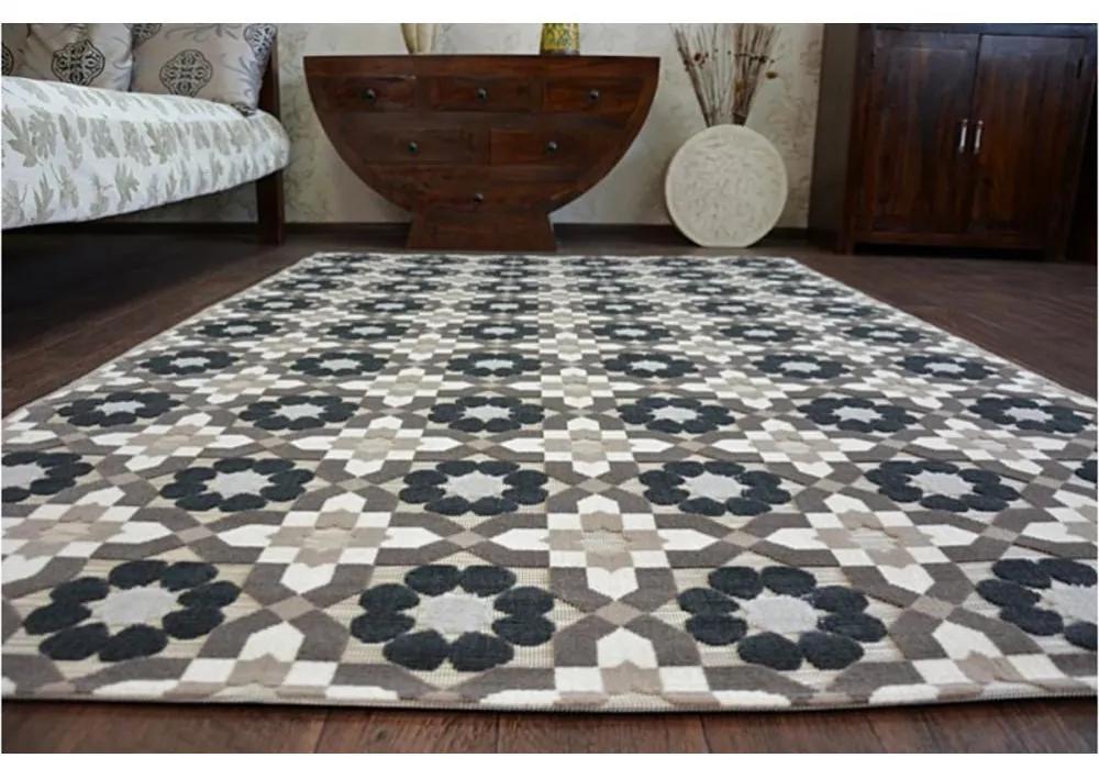 Kusový koberec PP Lena hnědý 120x170cm