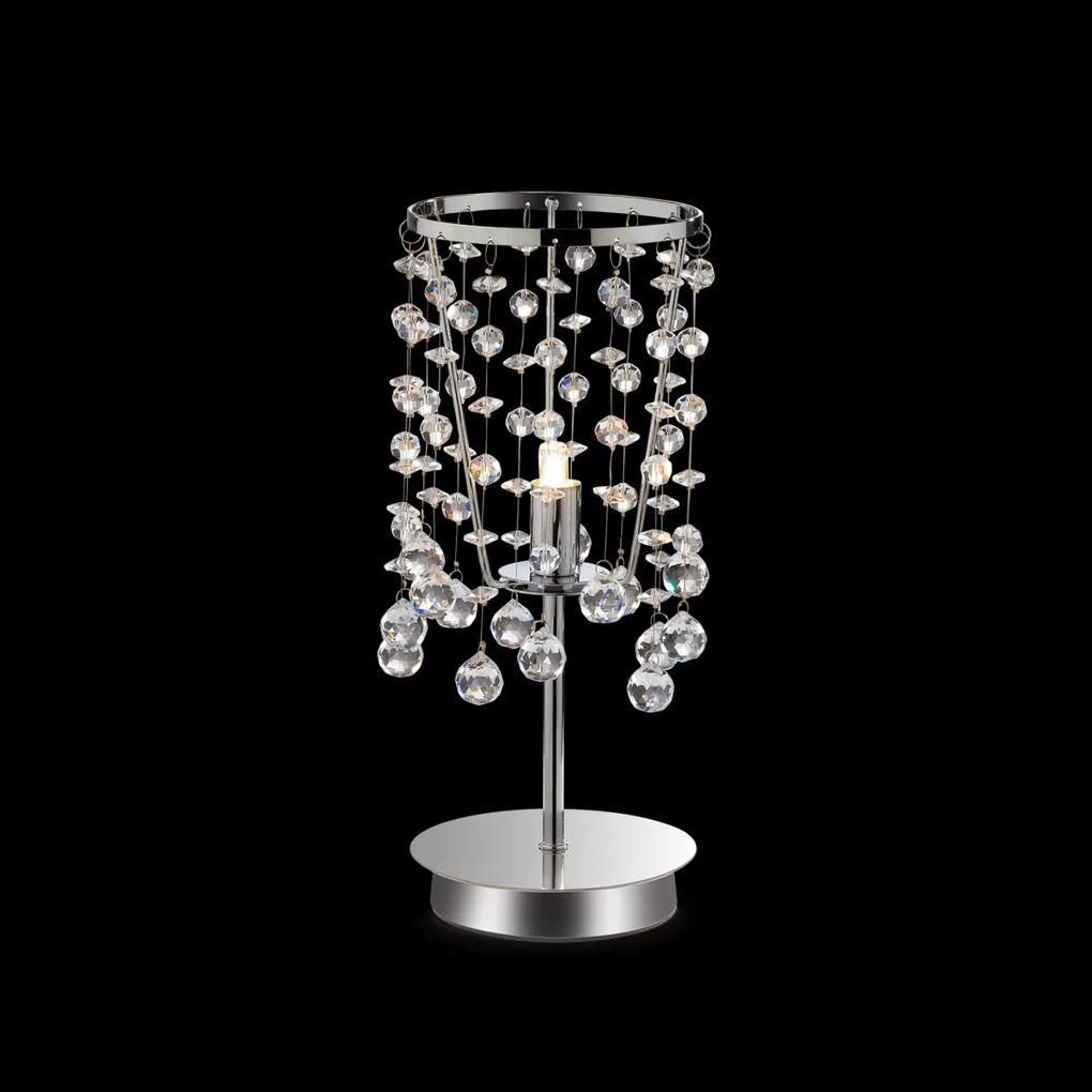 Ideal Lux 077826 stolní lampička Moonlight Cromo 1x40W|G9