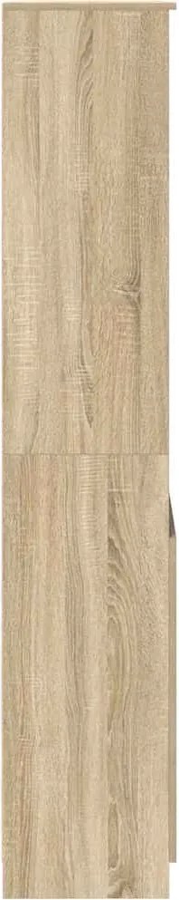 Vysoká deska Sonoma Dub 50x35x180 cm Dřevěná konstrukce 3328464