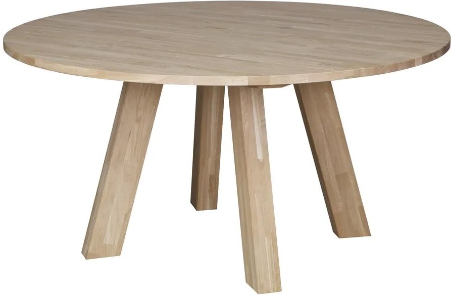 Jídelní stůl z dubového dřeva WOOOD Rhonda, ø 150 cm