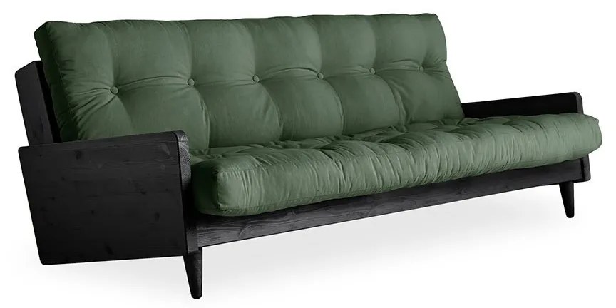  Variabilní pohovka Indie /Olive Green 78 × 200 × 100 cm KARUP DESIGN