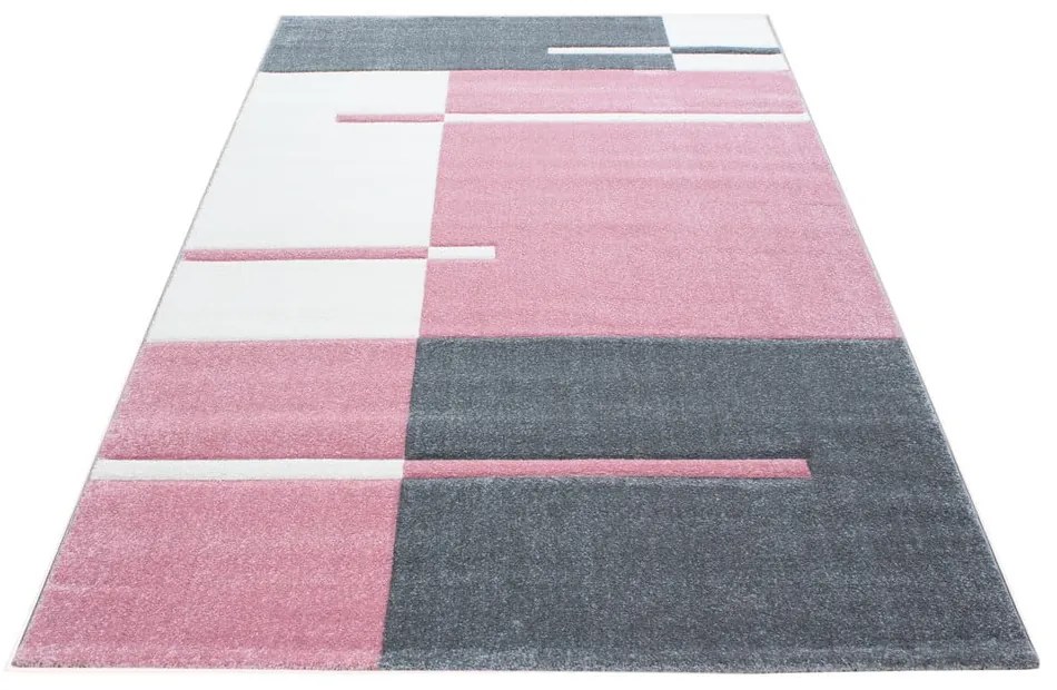 Růžovo-šedý koberec 120x170 cm Hawaii – Ayyildiz Carpets