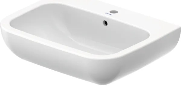 Duravit 23106500002 - Závěsné umyvadlo D-CODE 65x50 cm keramika/lesklá bílá
