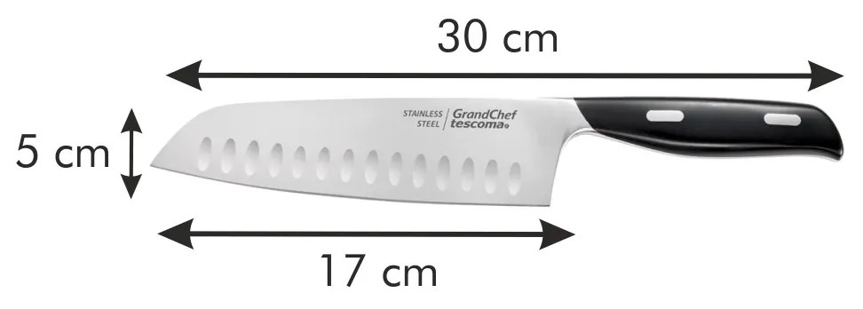 TESCOMA Nůž Santoku GrandCHEF 17 cm
