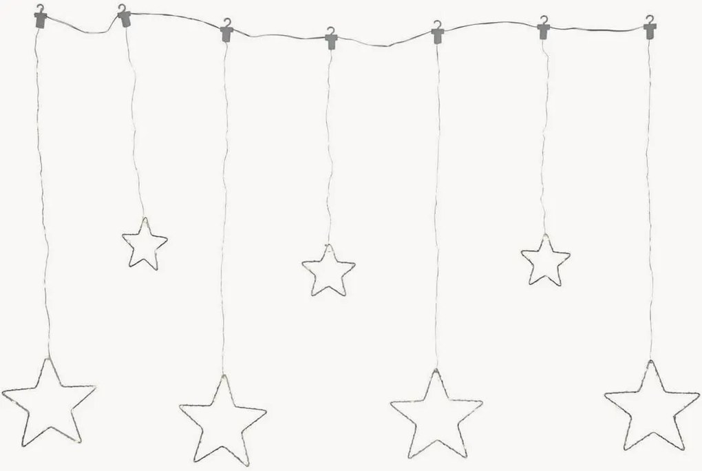 Vánoční exteriérový světelný LED řetěz Dew Drop Stars
