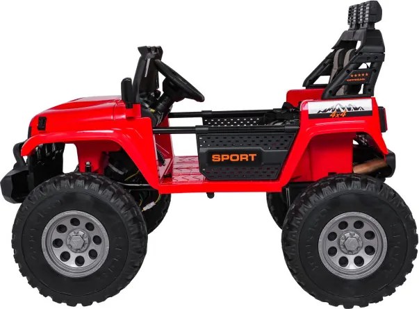 Elektrické autíčko Extreme Sport 4x4 červené