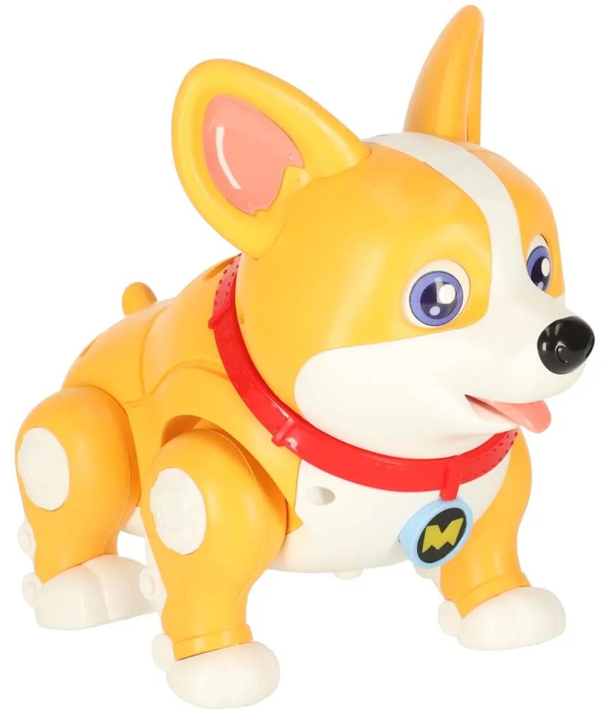 Creative Corner Pes pes interaktivní robot Corgi svítící uši hudba