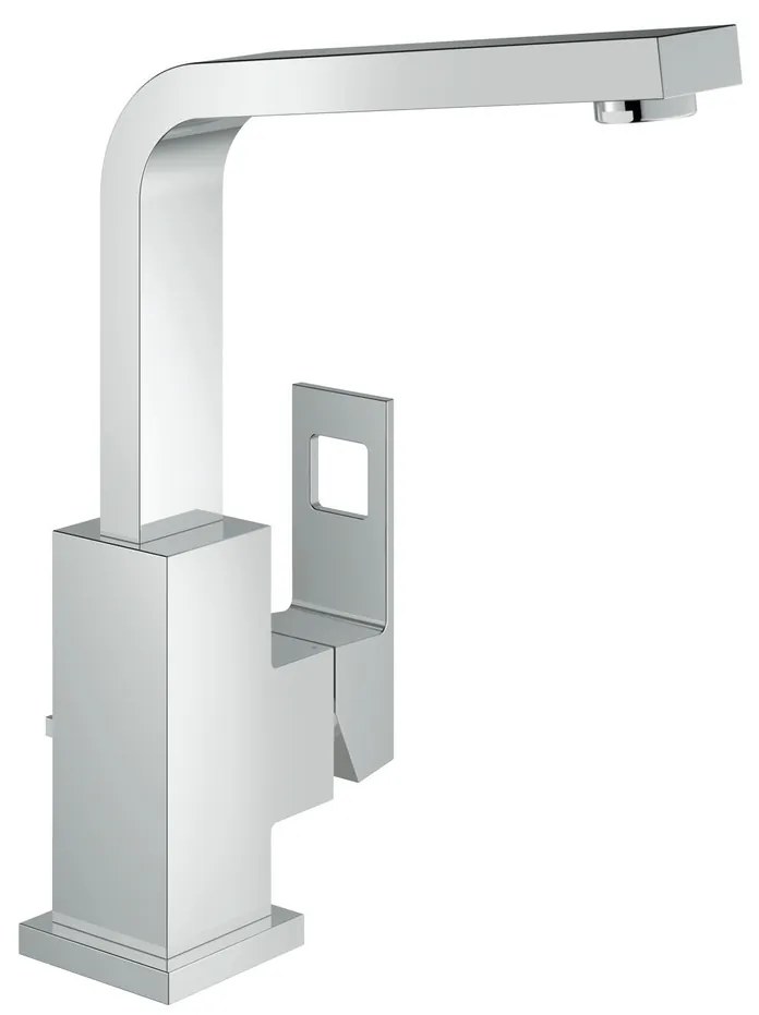 Grohe Eurocube - Umyvadlová baterie stojánková, eco joy, s odtokovou garniturou, chrom 2313500E