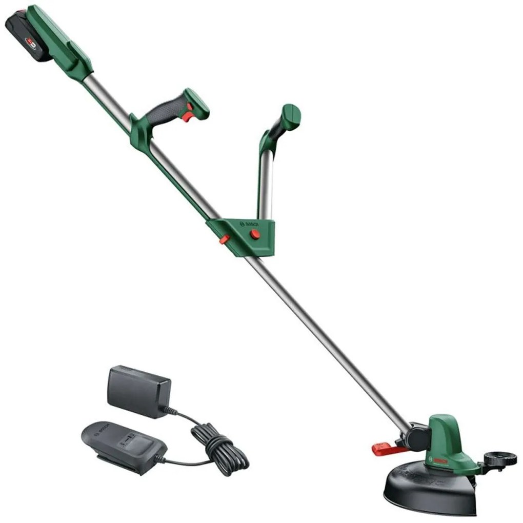 Bosch - 18V AKU strunová sekačka, záběr 26 cm, 1x aku 2,0 Ah Li-Ion, nabíječka 06008C1D03