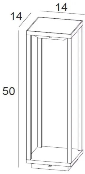 Lucide 27892/02/30 - LED Solární svítidlo TENSO SOLAR LED/2,2W IP54