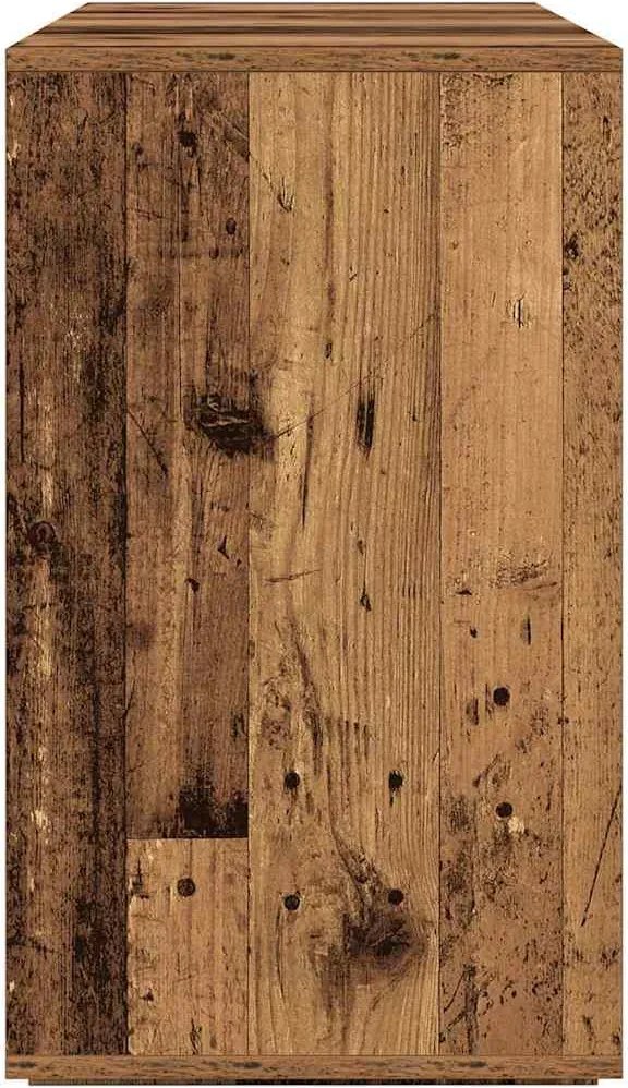 Servírovací skříň Staré dřevo 135 x 41 x 75 cm Kompozitní dřevo 3333893