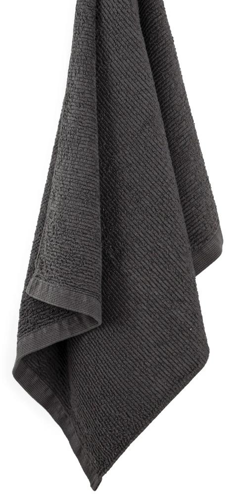 Froté ručník Sorema Ribbon 550 gsm Storm (tmavá šedá)