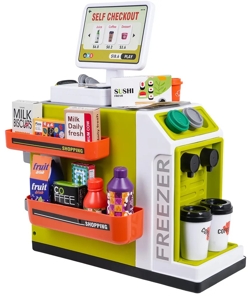 RKToys Dětský mini supermarket s doplňky