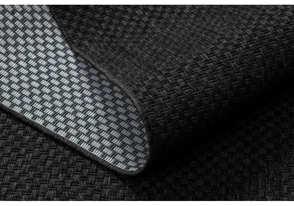 Kusový koberec Decra černý 80x300cm