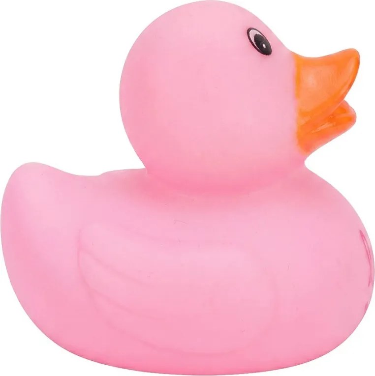 Růžová kachnička LOVE Fancy Ducks - 6*6*6 cm