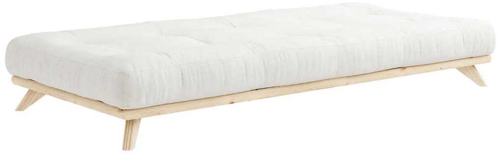 Měkká bílá futonová matrace Karup Design Sandwich 90 x 200 cm, tl. 16 cm