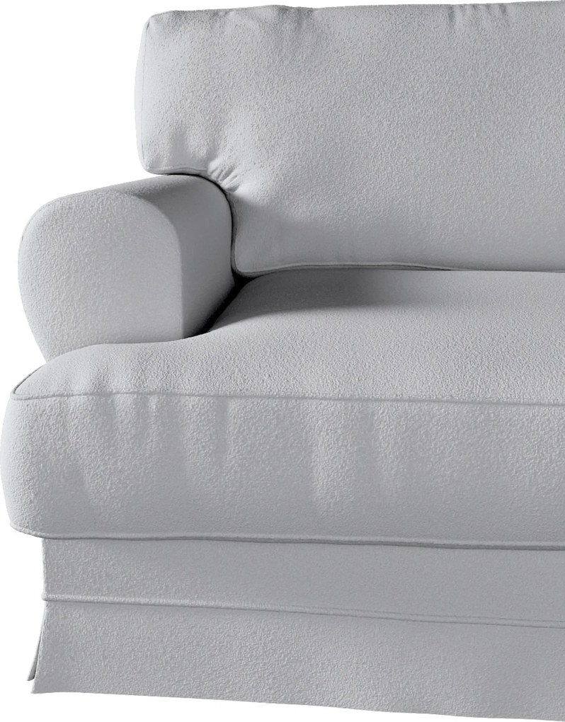Potah na pohovku IKEA Ekeskog rozkládací barva bílá látka pletený vzor