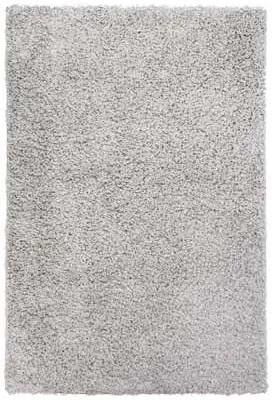 B-Line Šedý kusový koberec Life shaggy 60x110 cm